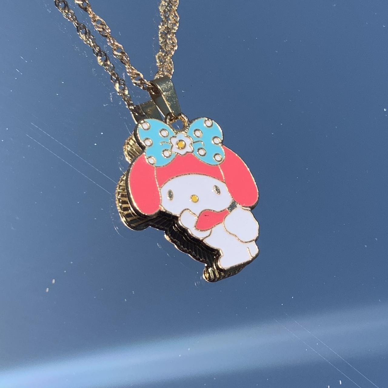 Sanrio Women's Gold and Pink Jewellery | Depop