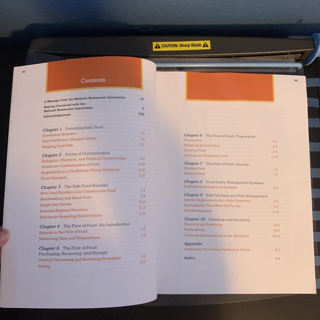 servsafe manager book 7th edition • has minor signs... - Depop