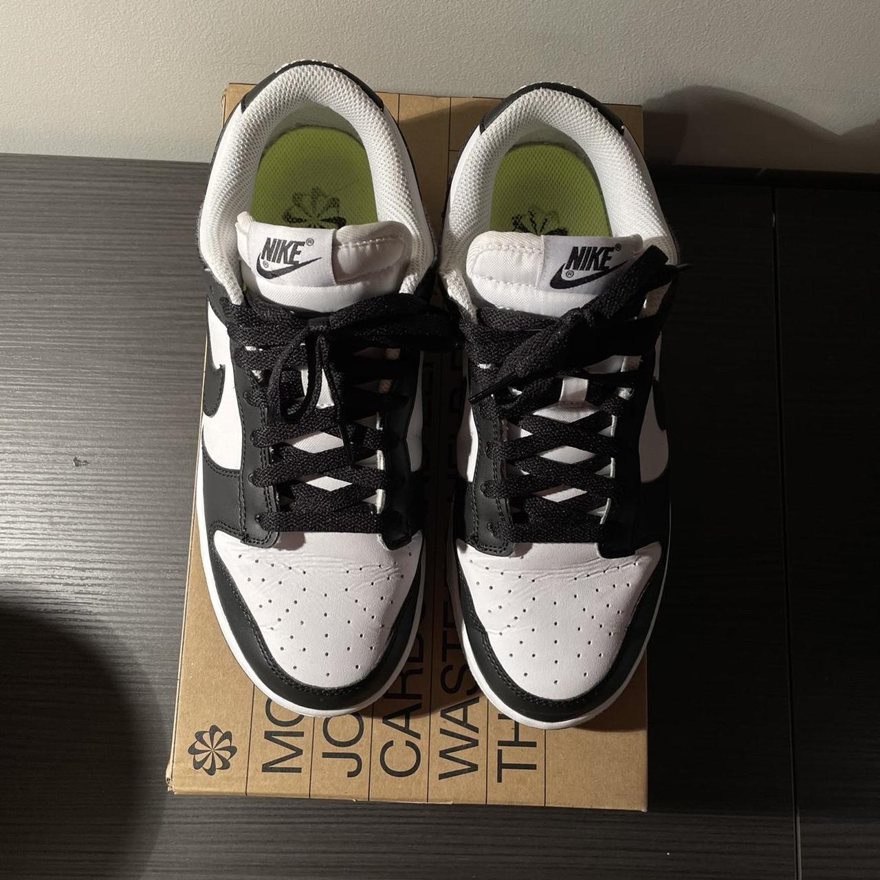 AUTHENTIC NIKE DUNK LOW PANDAS MENS 6.5 WOMENS... - Depop