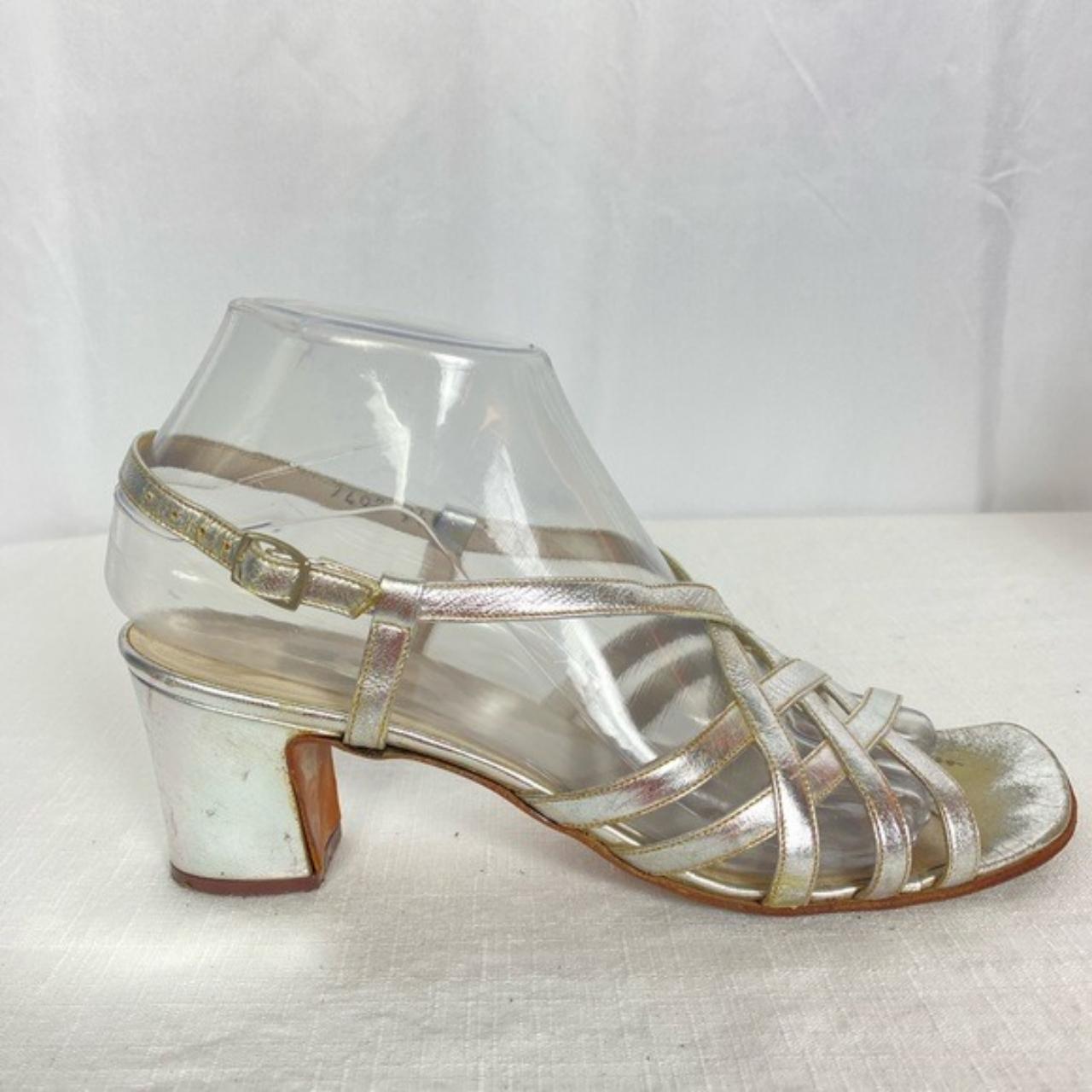 Joyce California Vintage Sandal Pump Details Size... - Depop