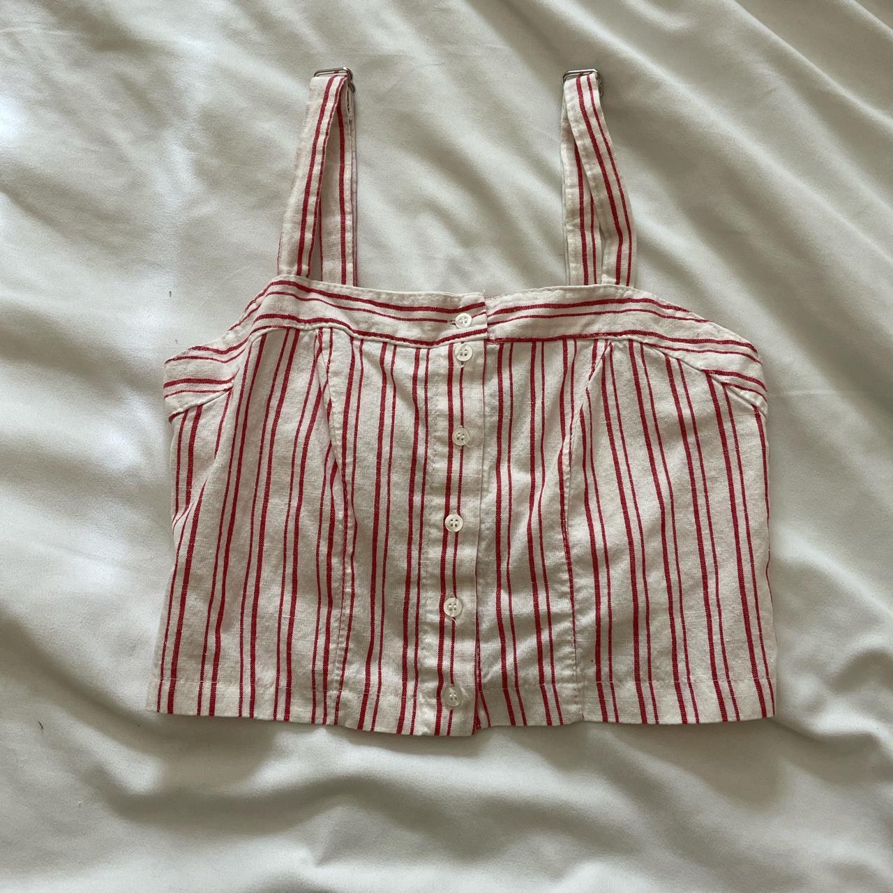 really cute brandy top worn twice in perfect... - Depop
