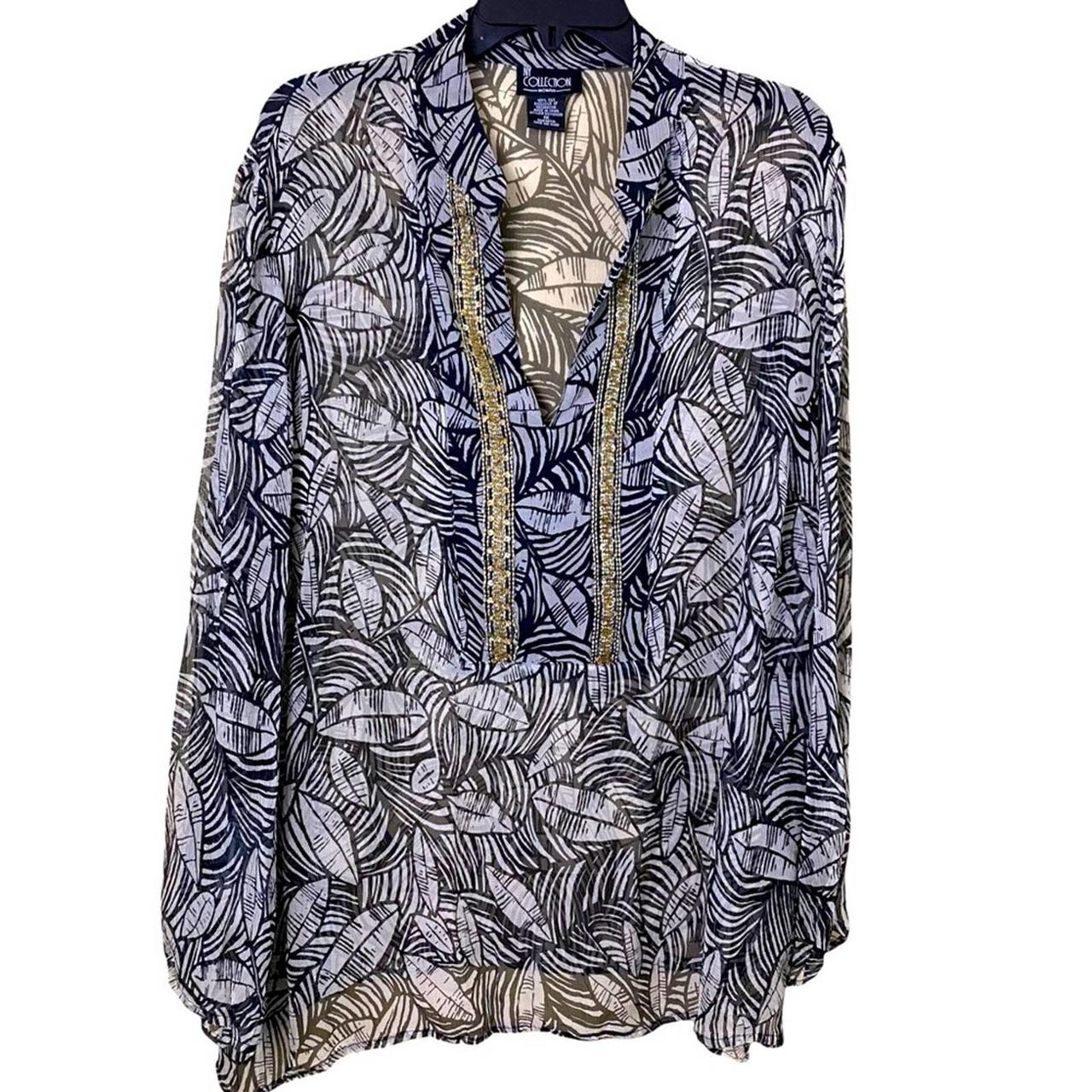 NY Collection Women's Blouse | Depop