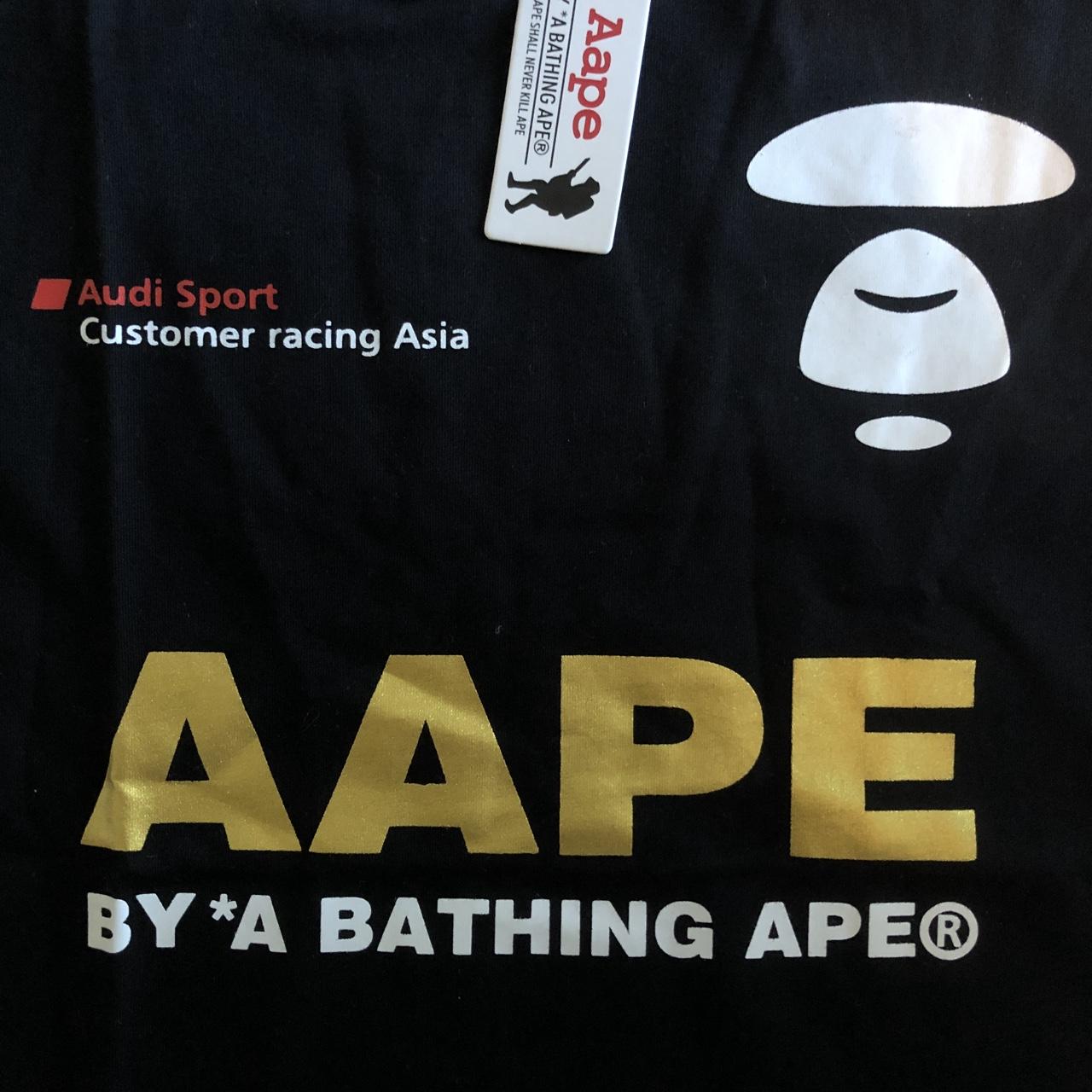 Bape x Audi racing shirt. Very rare dm with offers - Depop