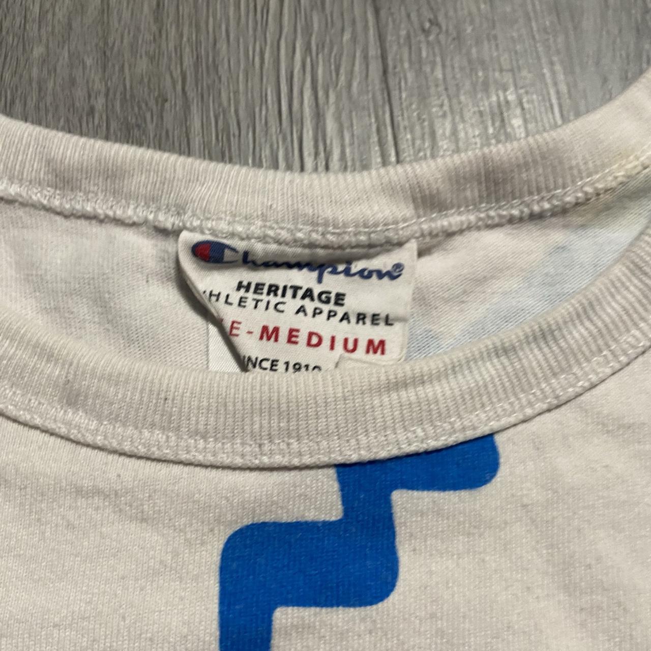 Champion Heritage Original Logo All Over Print... | Depop