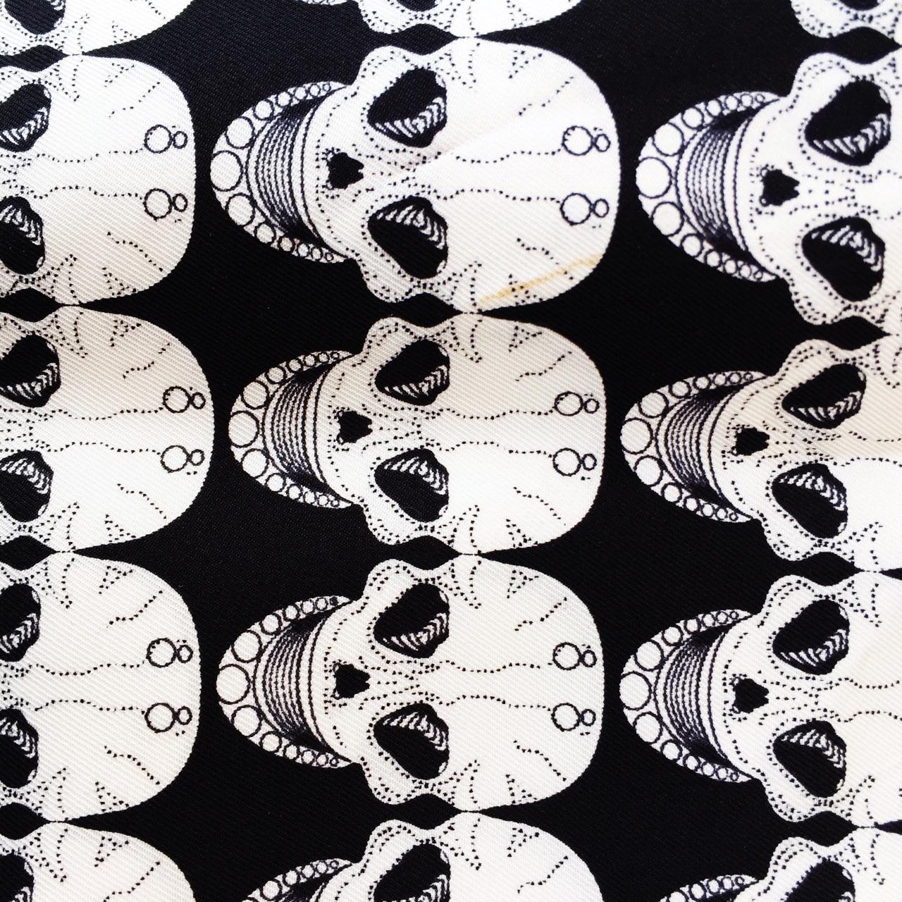 Stunning Thomas Wylde scull scarf. Bought at Harvey... - Depop