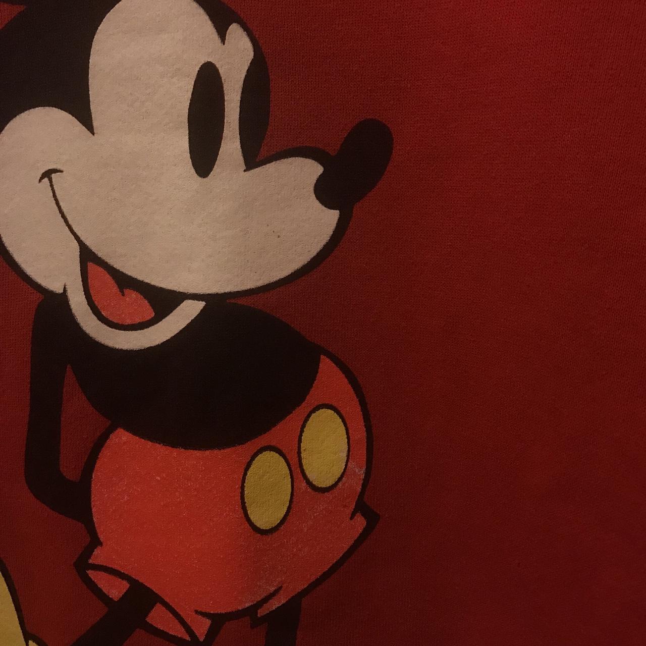 Vintage Disney Designs Made in the USA. Red Mickey... - Depop