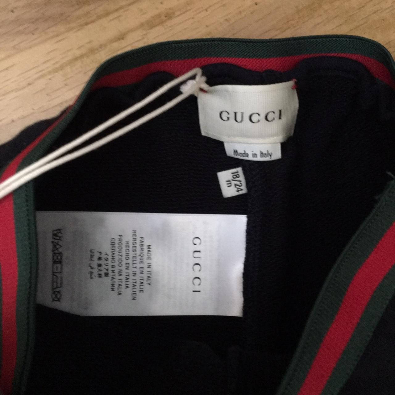BRAND NEW AUTHENTIC 💯 18/24months Gucci tracksuit... - Depop