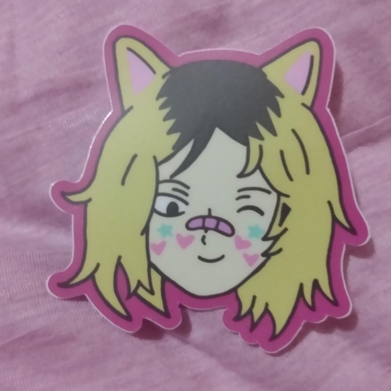 ' kawaii kenma ' Kenma head stickers made by me 💕 I... - Depop