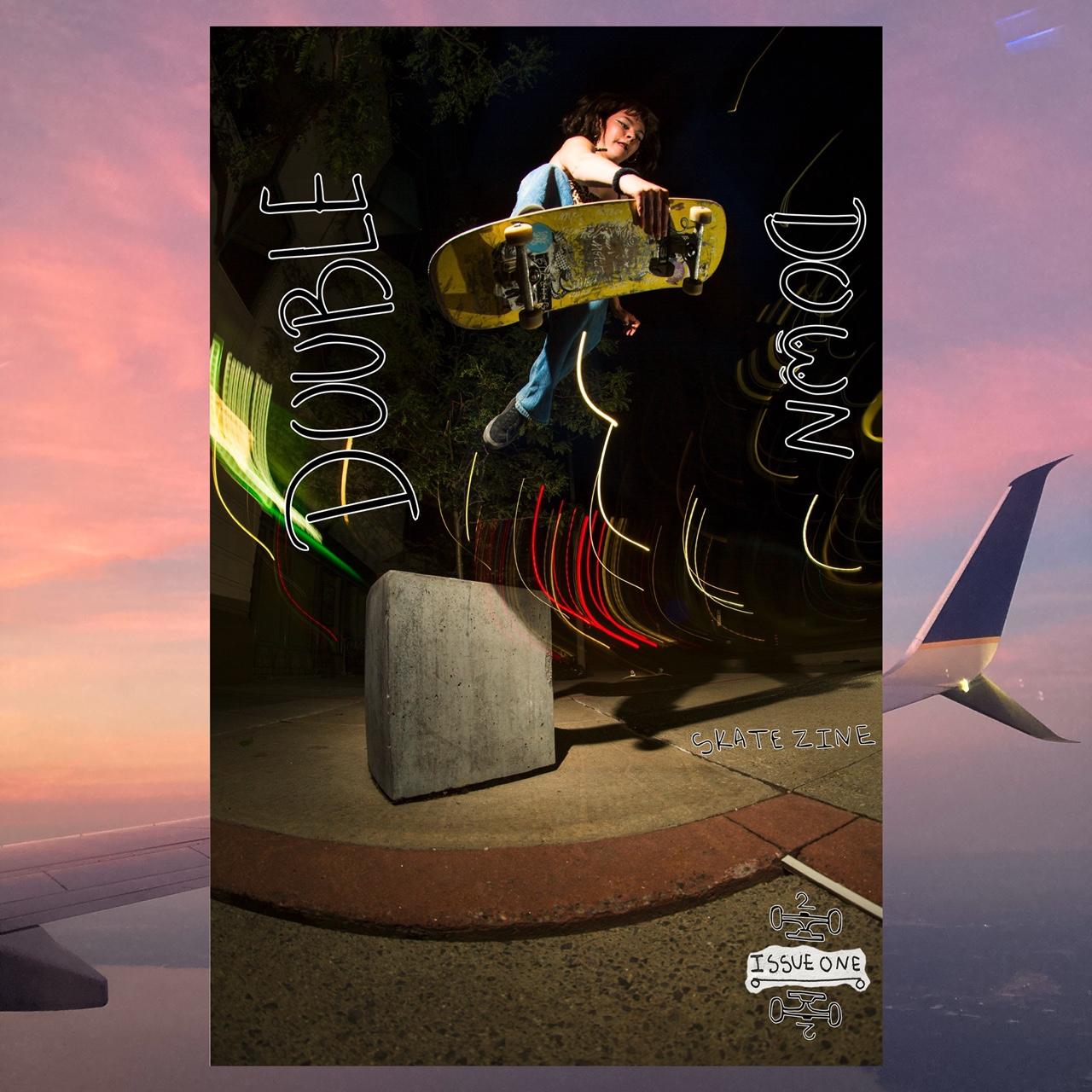 Issue one DOUBLE DOWN skate zine, all ladies(+)... | Depop