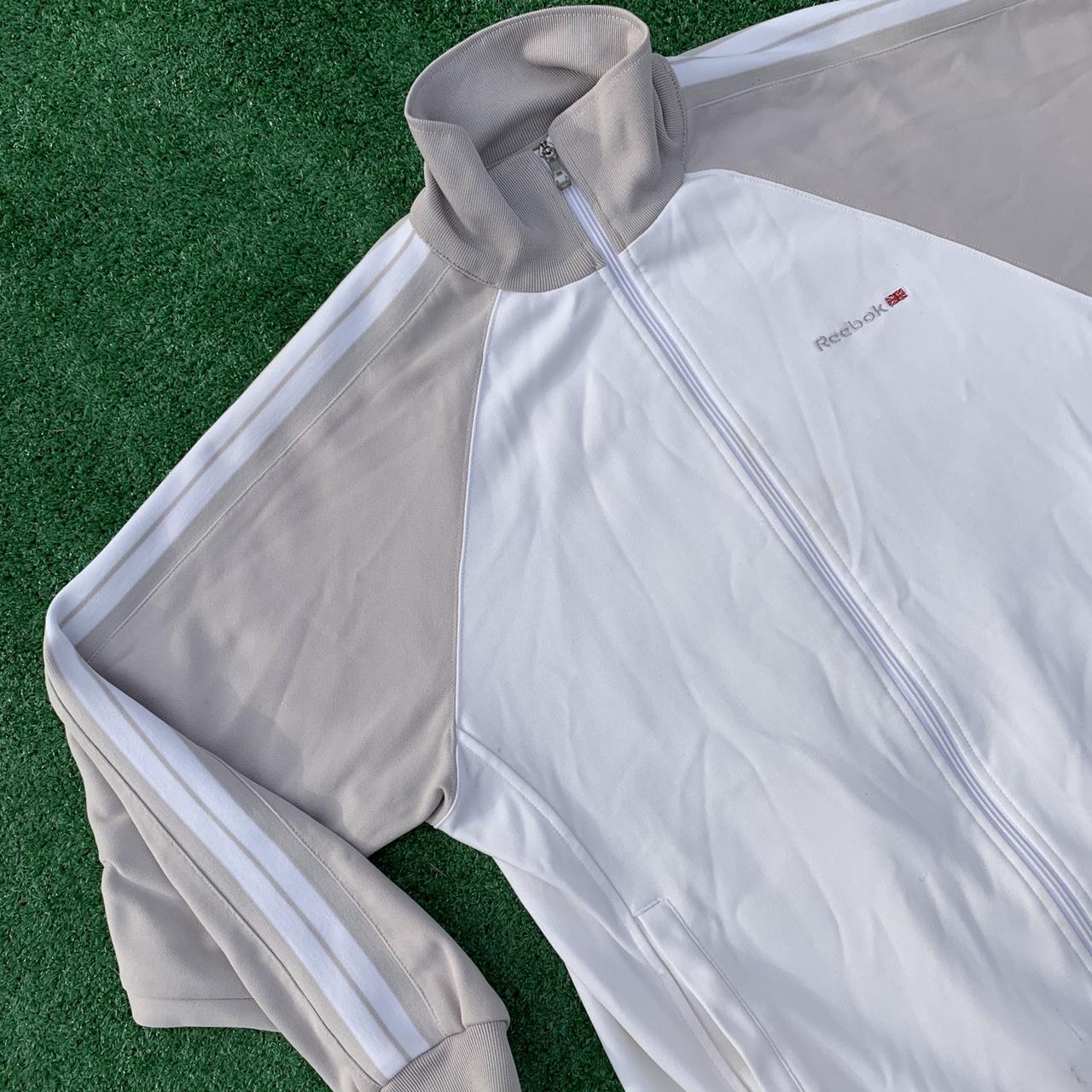 Vintage Reebok Classic Track Jacket Zip Up Fleece. I... - Depop