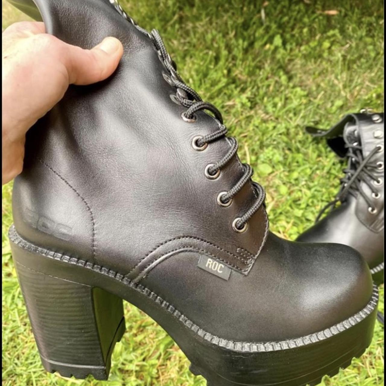 SOLD!!! Do not buy xx Roc boots 🖤 worn once not by... - Depop
