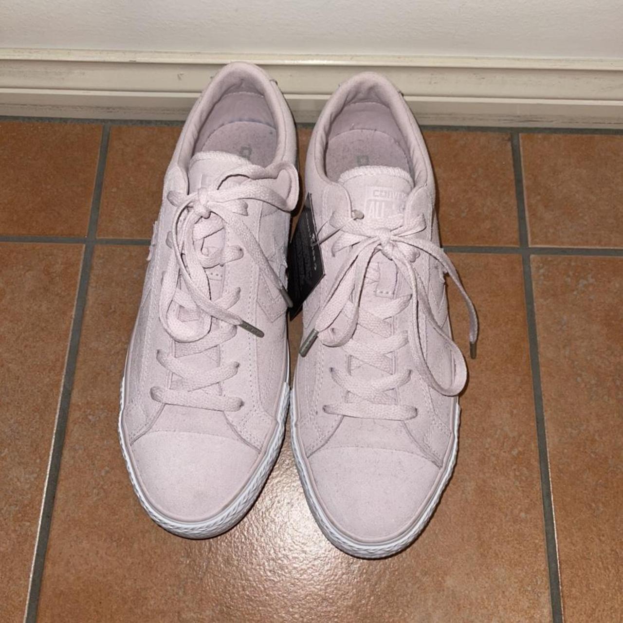 Converse Light Pink One Stars Brand new, only worn... - Depop