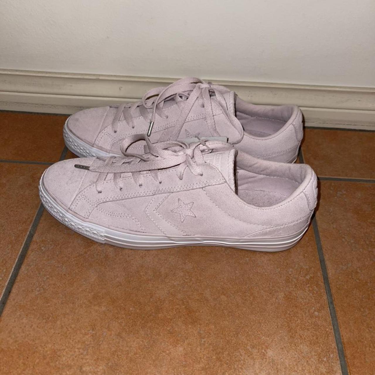 Converse Light Pink One Stars Brand new, only worn... - Depop