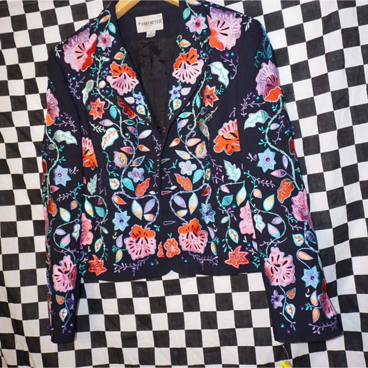 Women’s Vjntagd Highly Embroidered Bolero Boho Style... - Depop