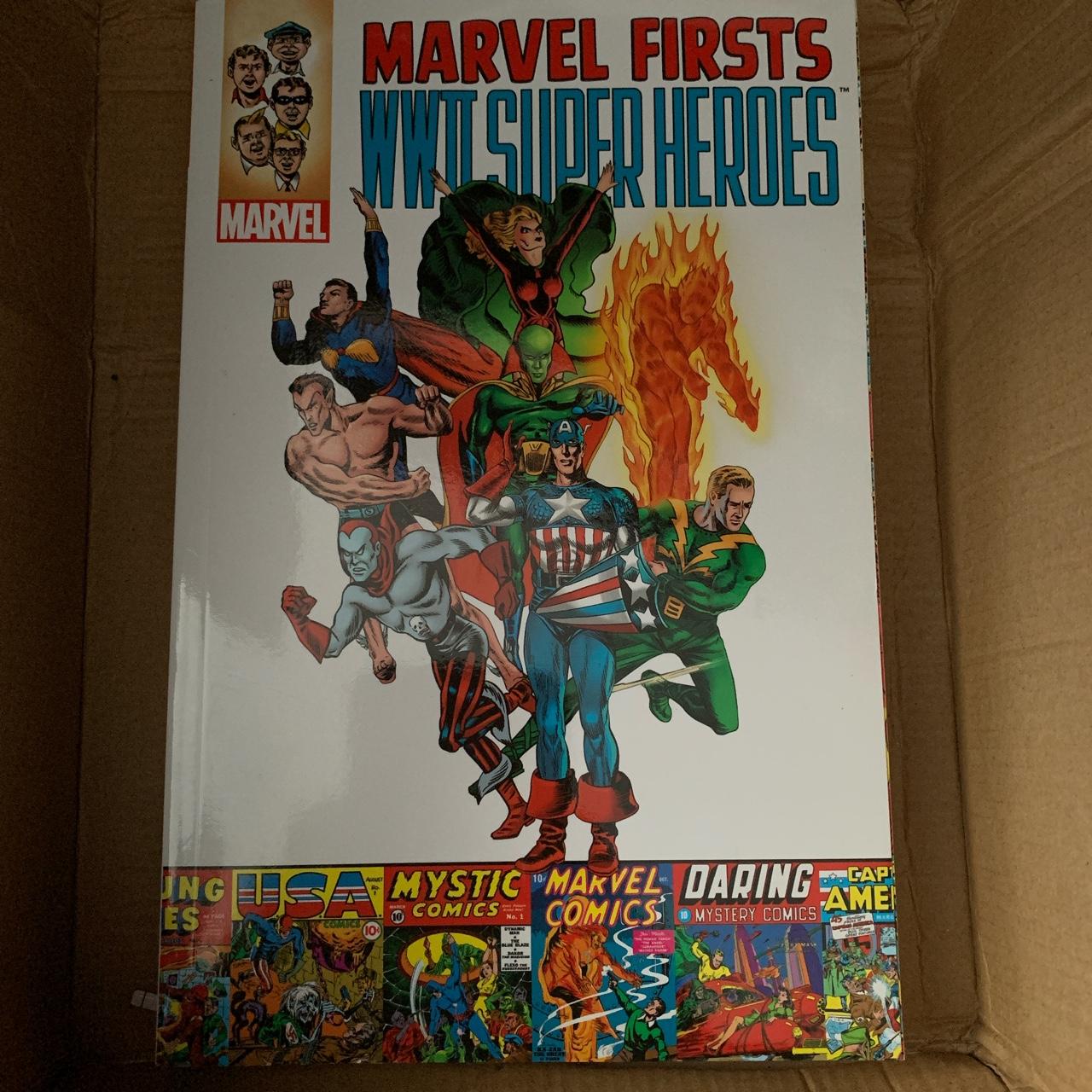 Marvel Firsts WWII Superheroes Comic book Graphic... - Depop