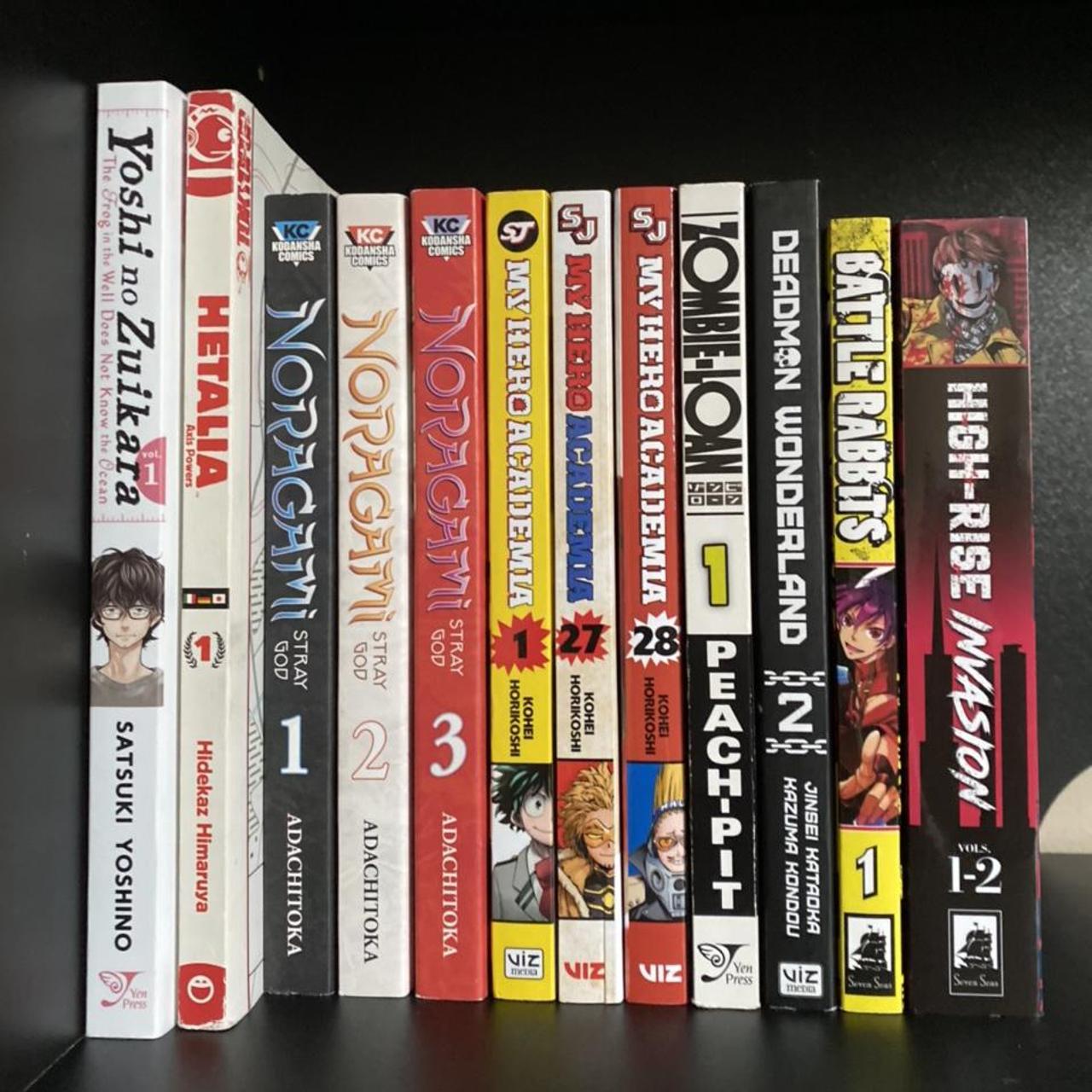 Here are all the manga I’m open to possibly trading.... - Depop