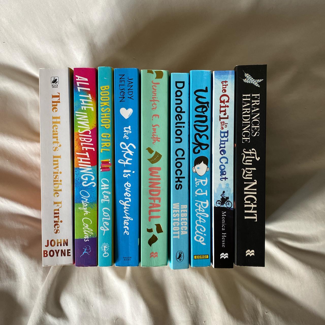 variety of YA CONTEMPORARY/HISTORICAL FICTION books... - Depop