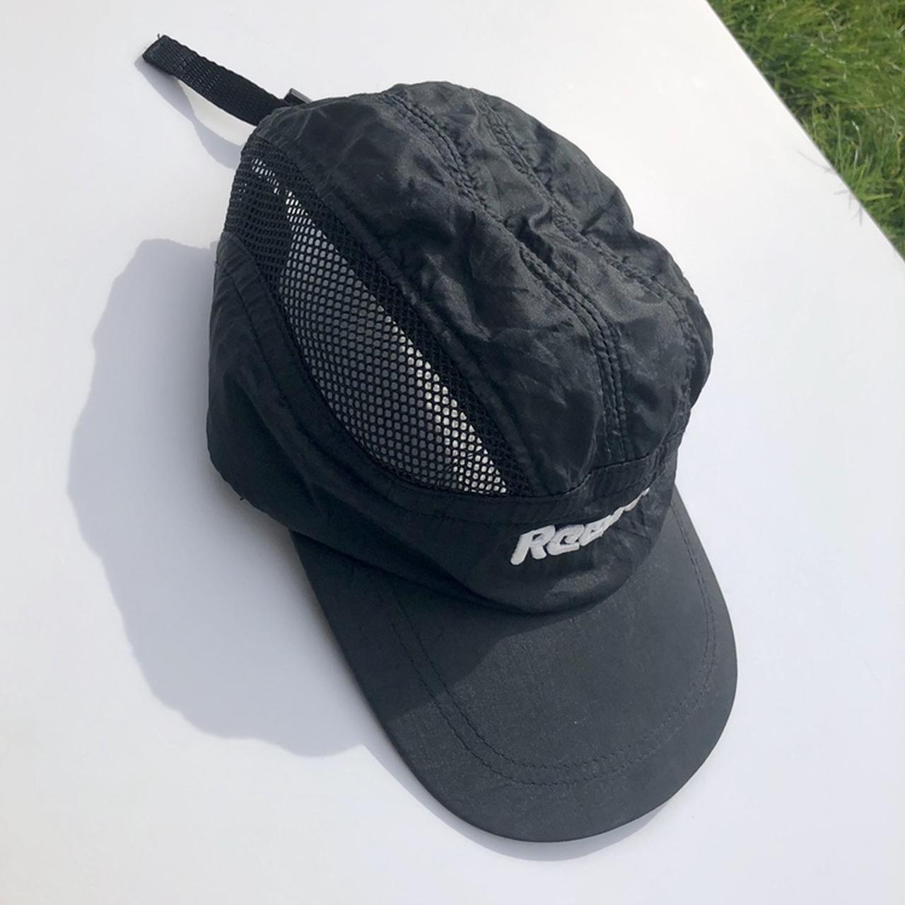 Vintage Reebok sports cap, mesh side panels, 10/10... - Depop