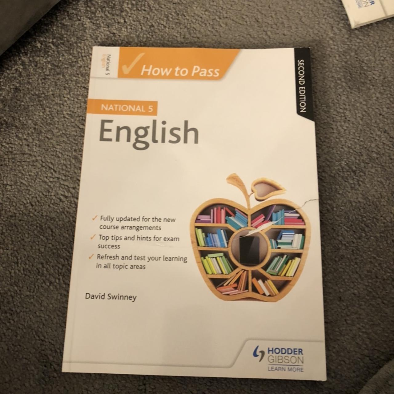 selling this national 5 how to pass English book for... - Depop