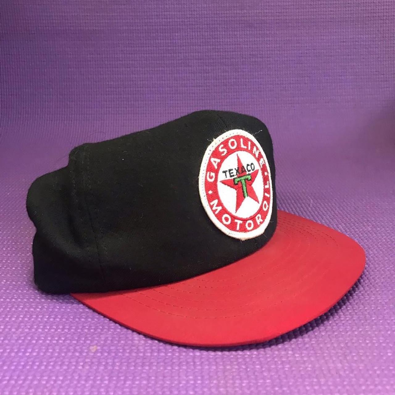 Men's Black and Red Hat | Depop