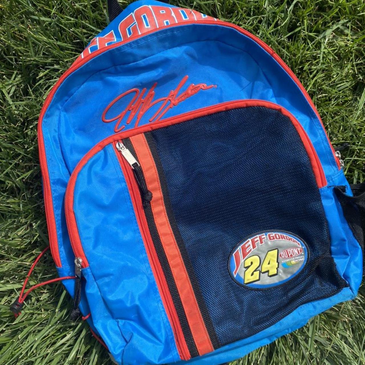 Vintage 90’s Jeff Gordon Nascar Backpack GOOD... - Depop