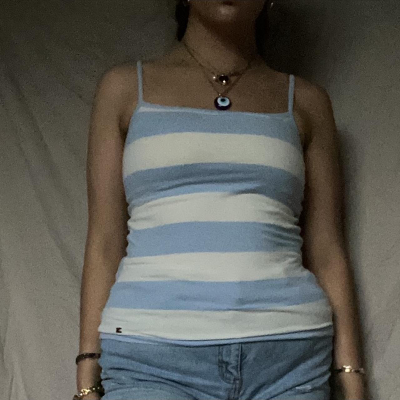 🫀 Tommy Hilfiger nautical tank top 🎐 thrifted and... - Depop