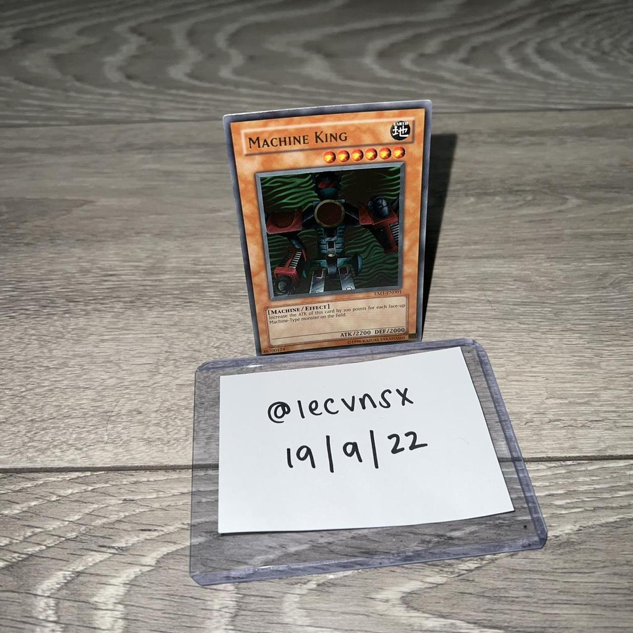 ⚔️ Machine King EM1-EN001 Yu-Gi-Oh! Card Ultra... - Depop