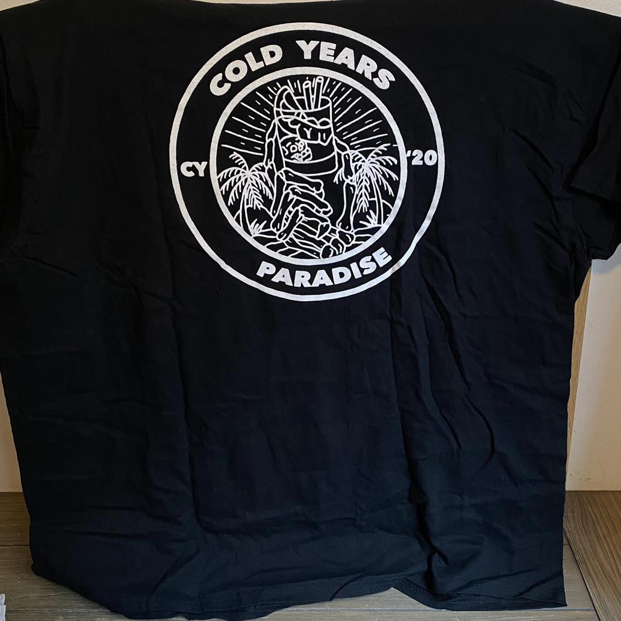 Cold Years, black with logo on back #hipster... - Depop