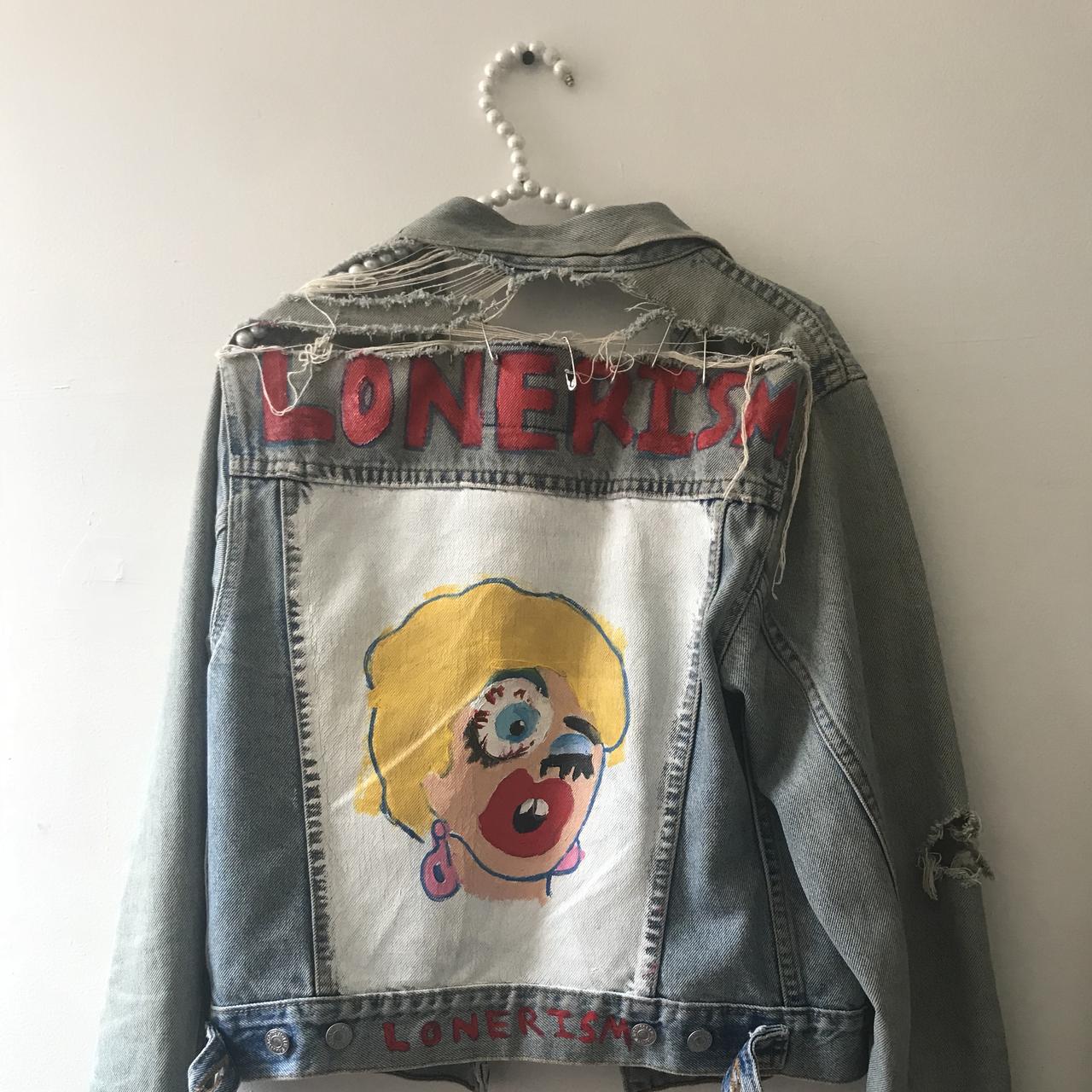 Loner custom denim jacket - Depop