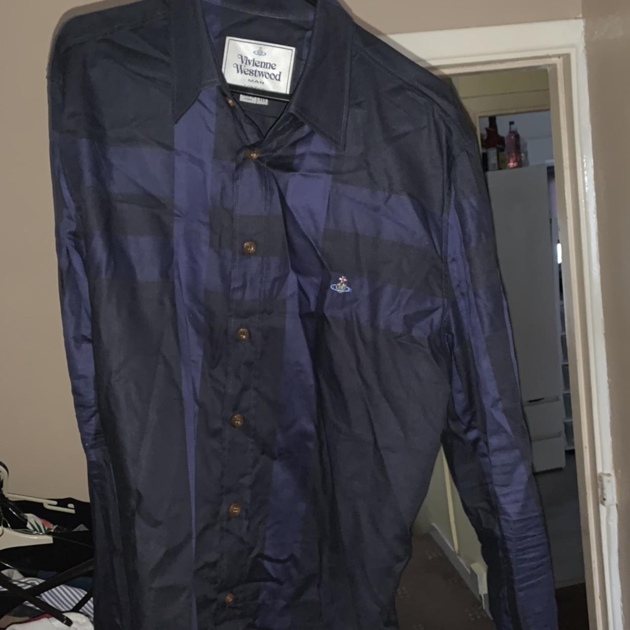 Vivienne Westwood long sleeve shirt size large great... - Depop