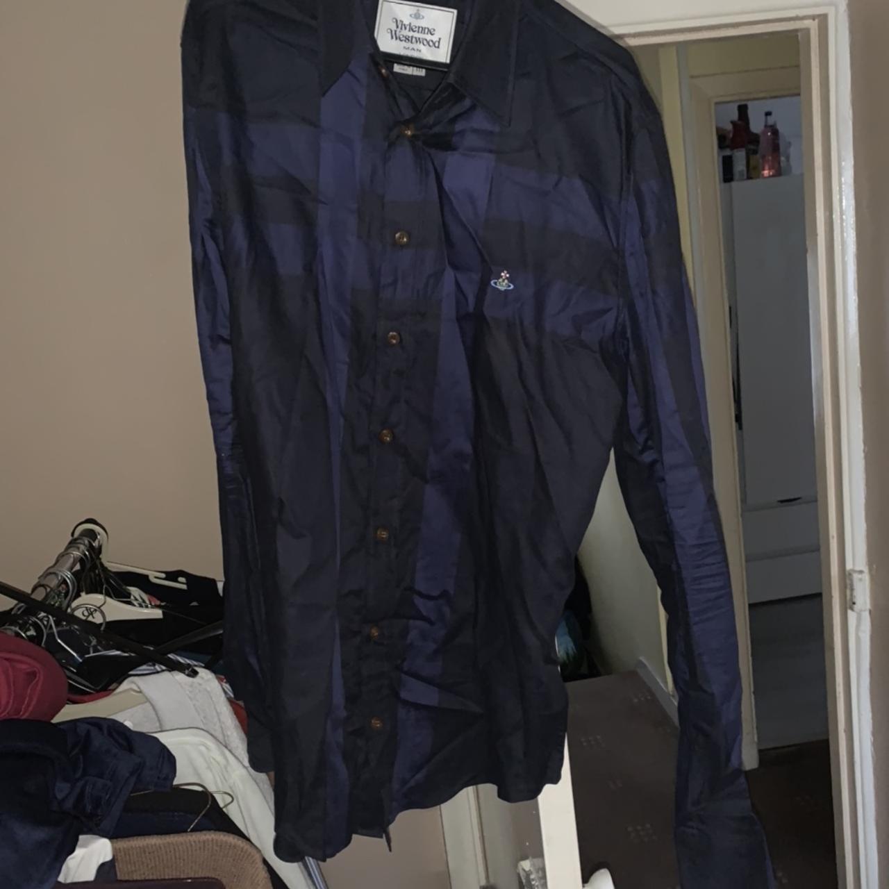 Vivienne Westwood long sleeve shirt size large great... - Depop