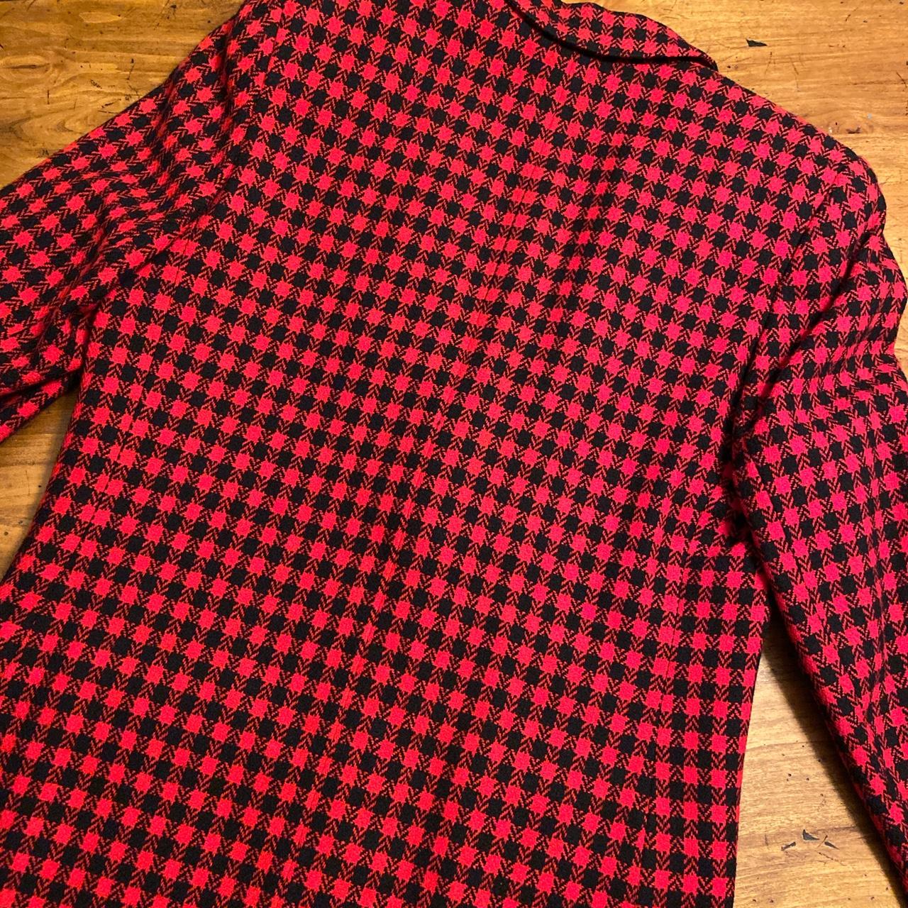 Vintage 80s miss Pendleton wool blazer Gorgeous red... - Depop