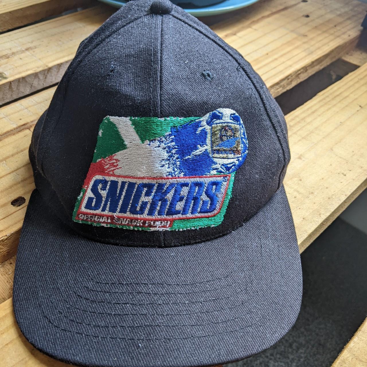 One off vintage 'Snickers' cap, from the Euros 1998.... - Depop