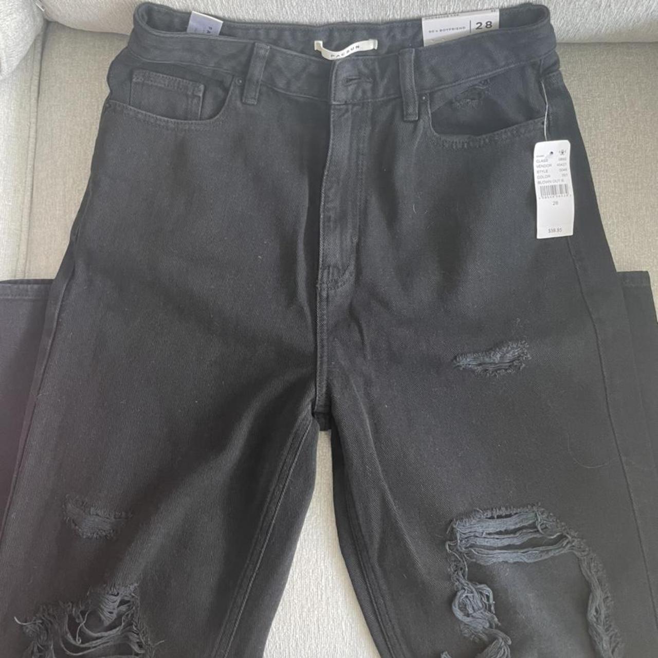 Brand new with tags. Pacsun black ripped 90s... - Depop