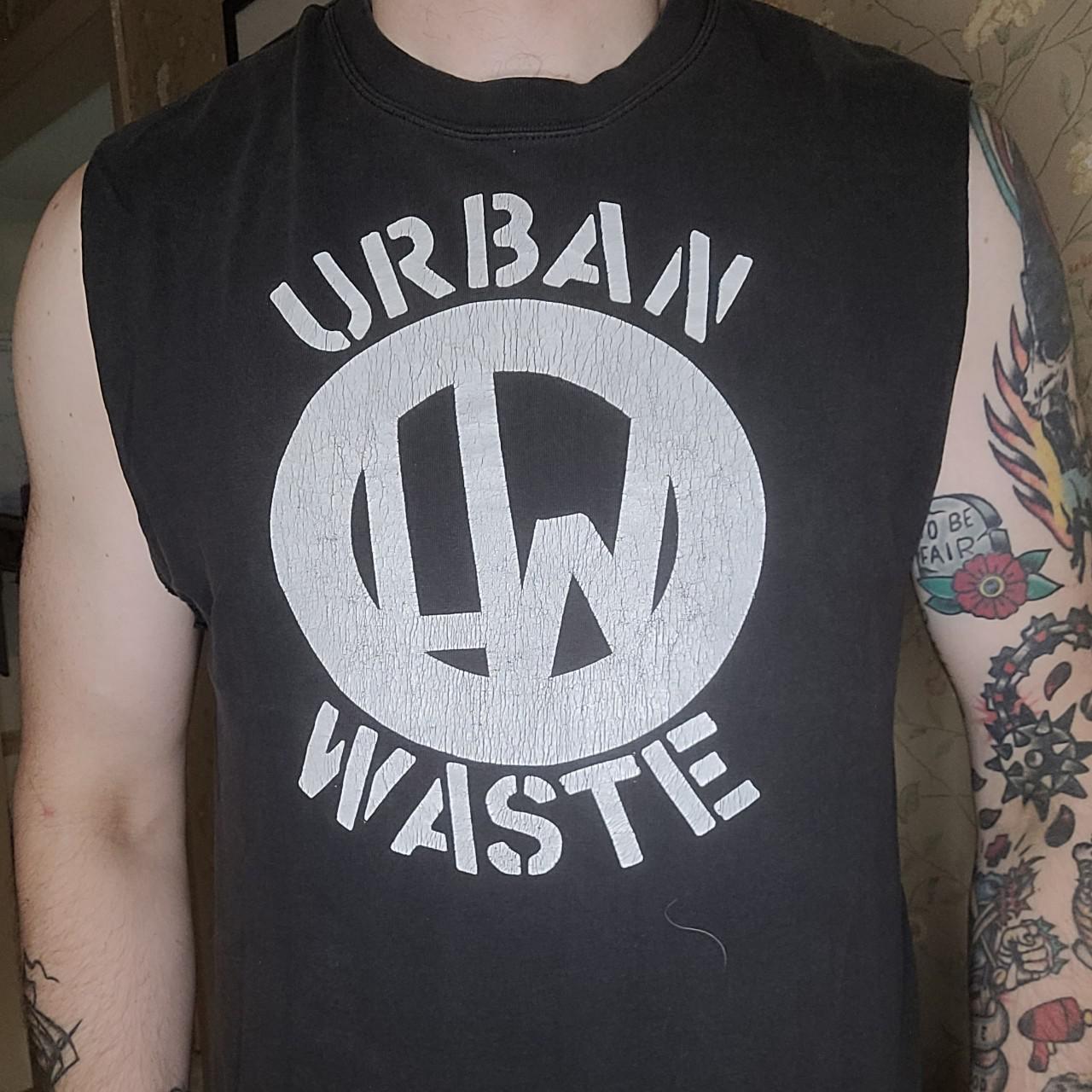 Vintage Urban Waste cut off shirt. I've had this... - Depop