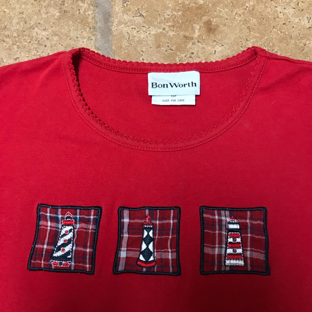 Vintage Oversized Boxy Dark Red Short Sleeved Shirt... - Depop