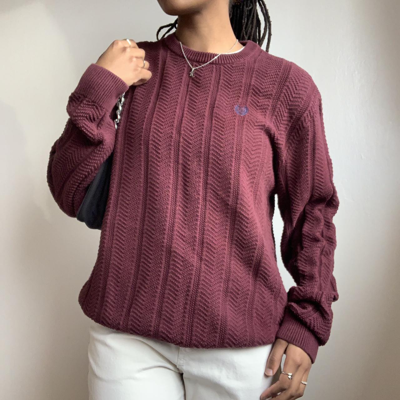 Red Grape Burgundy Chaps by Ralph Lauren Knit... - Depop