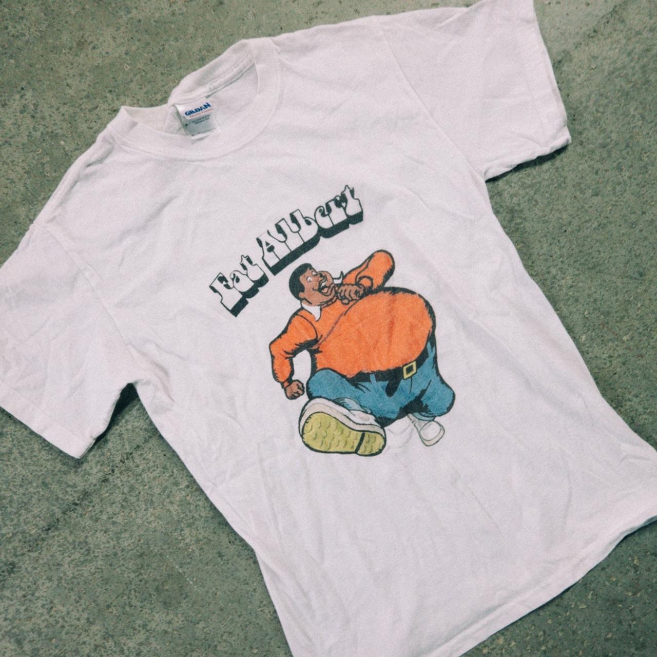 fat albert tee t-shirt size small - Depop