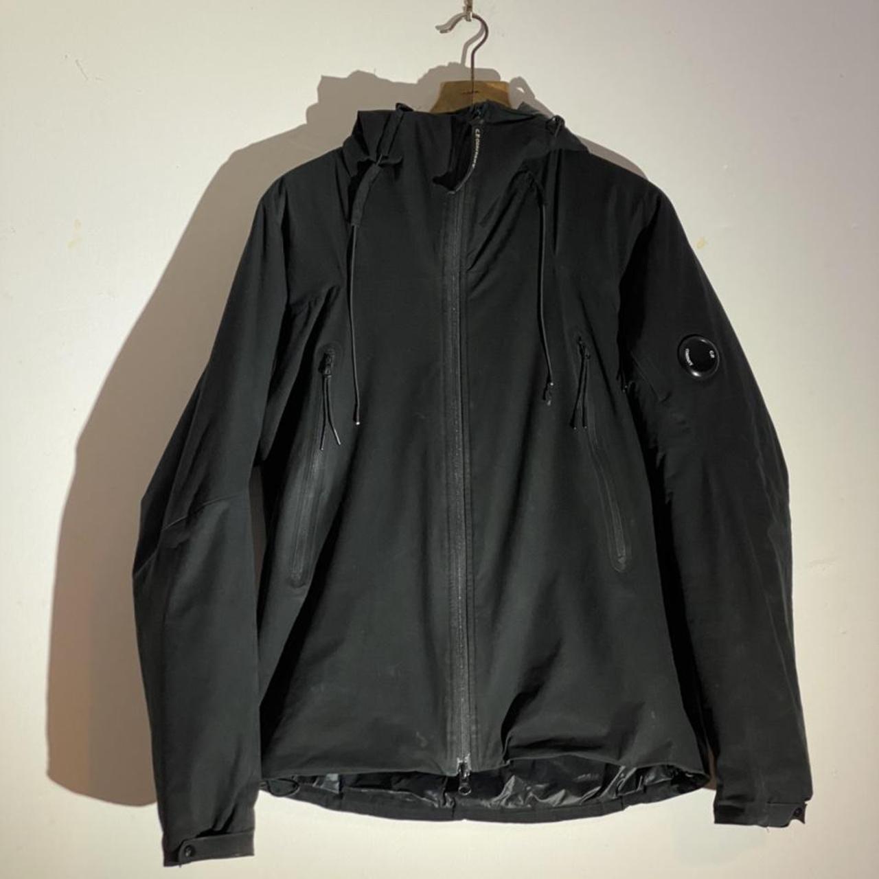 CP COMPANY Pro-tek brand-patch shell hooded jacket ... - Depop
