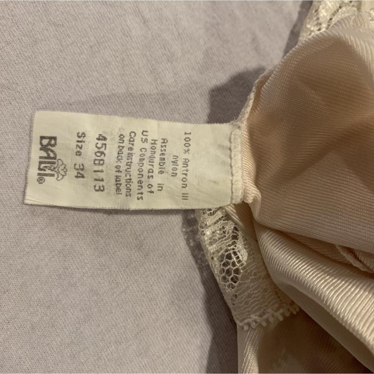 Bali Women's Cream and White Vest | Depop