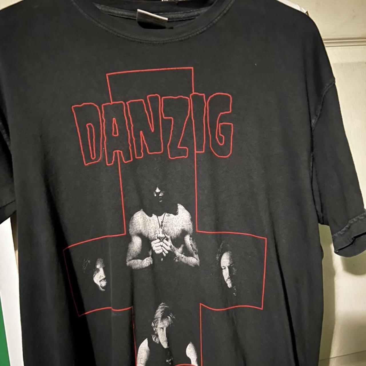 DANZIG lucifuge T. No holes. No stains. On comfort... - Depop