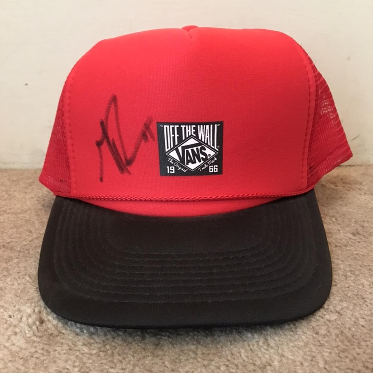 Vans Hat Signed by Garrett Rapp of the Color... - Depop