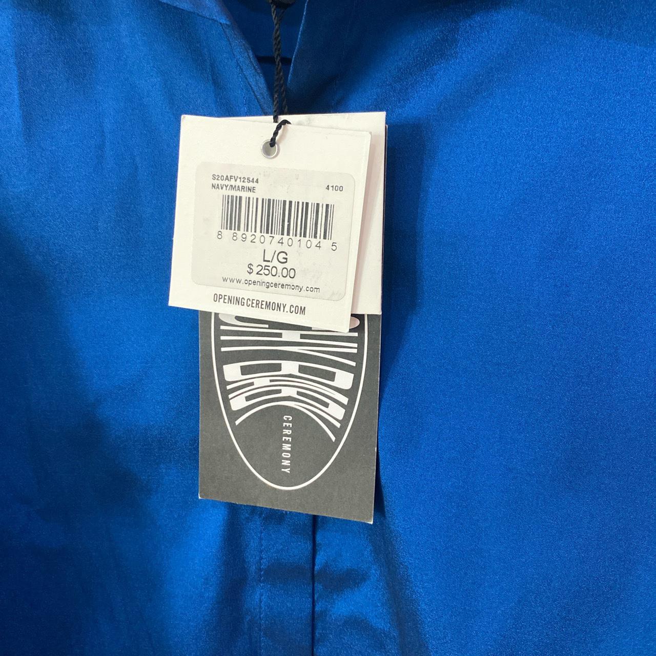 Opening Ceremony Blue Button Up SO gorgeous, wish... - Depop