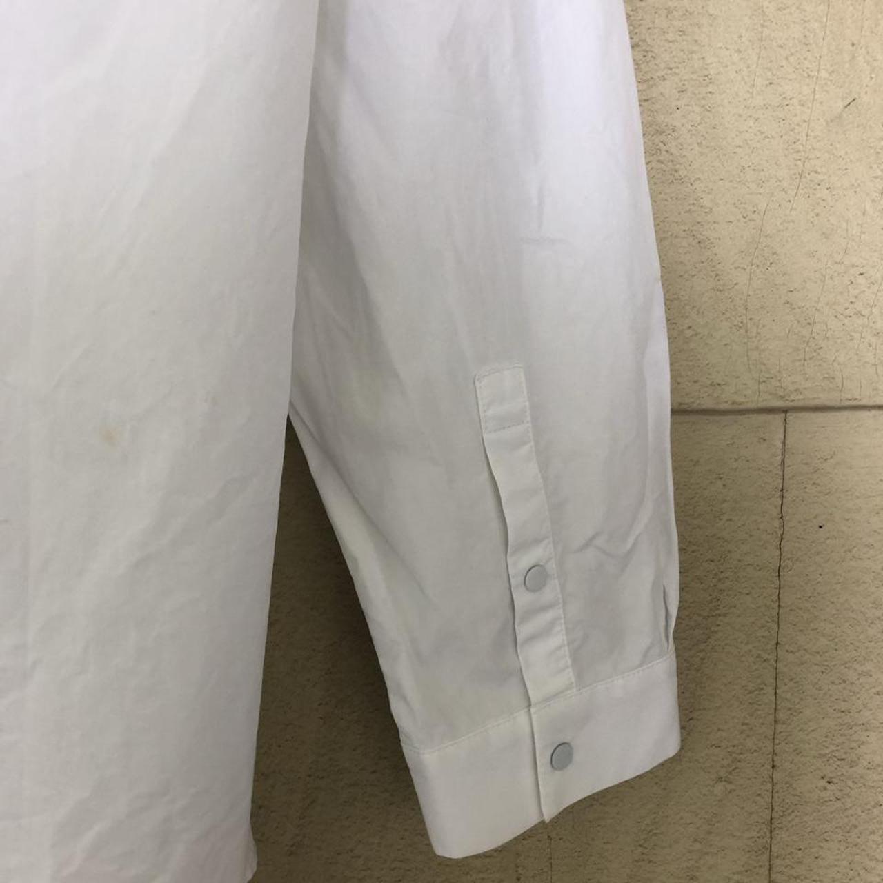 COS Snap Snap Elegant Modern White Button... - Depop