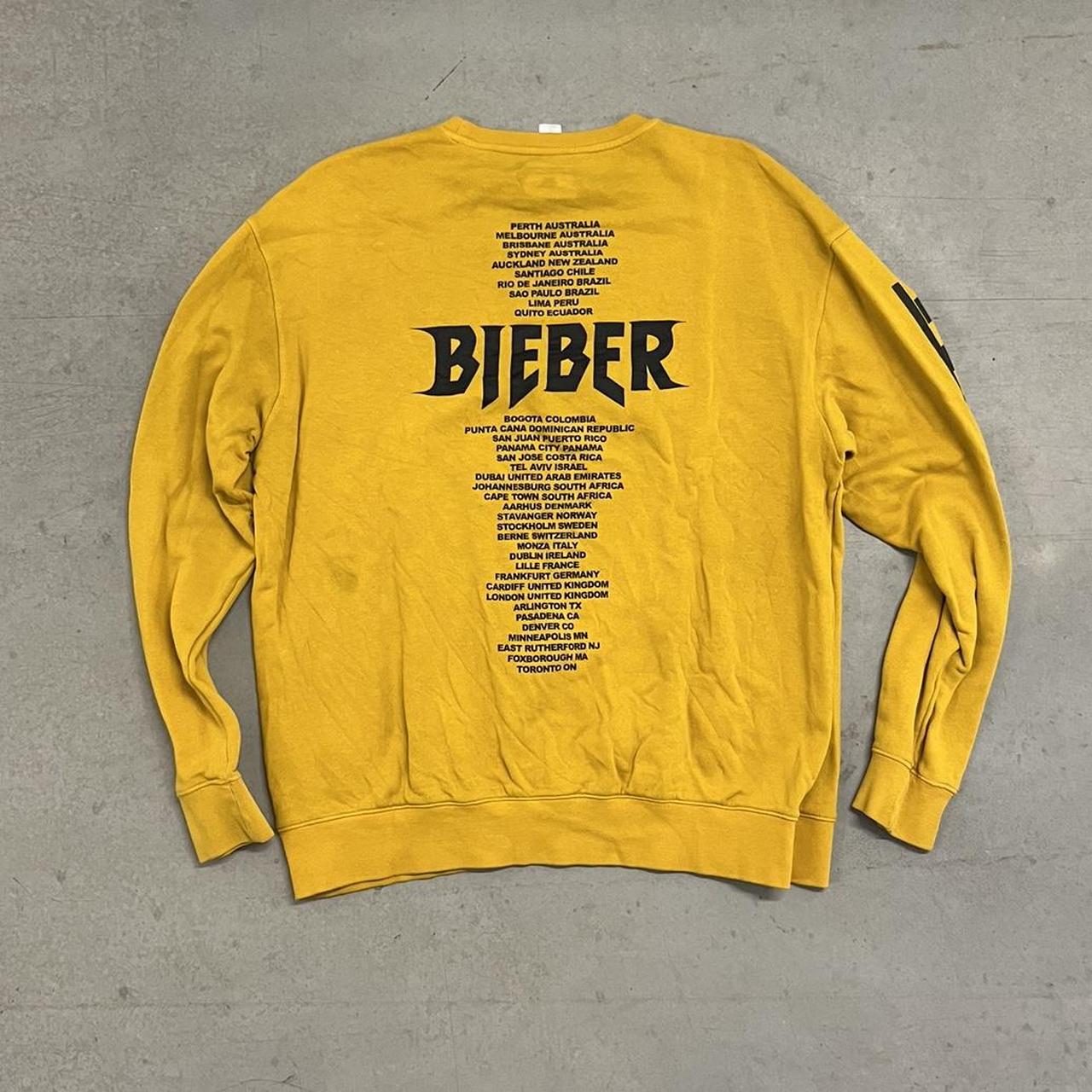 Justin Bieber purpose tour merch. Tagged size... - Depop
