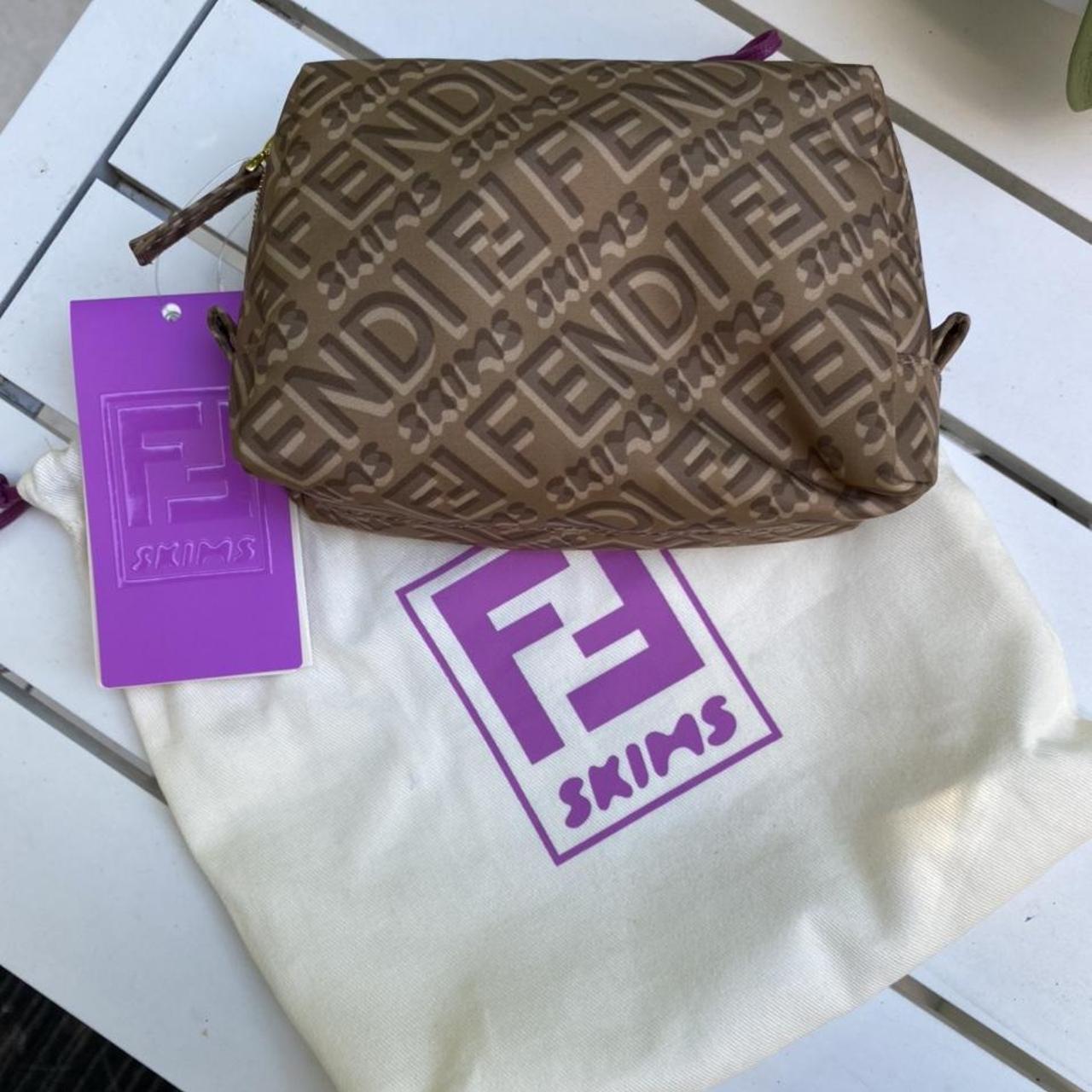 Skims Women's Brown and Tan Wallet-purses | Depop