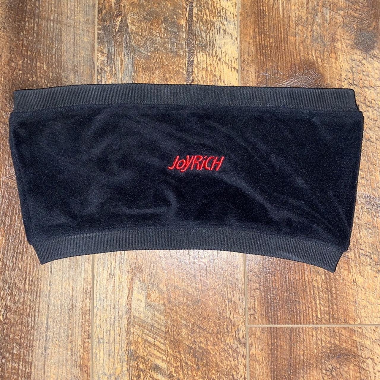 XS black joyrich bandeau - Depop