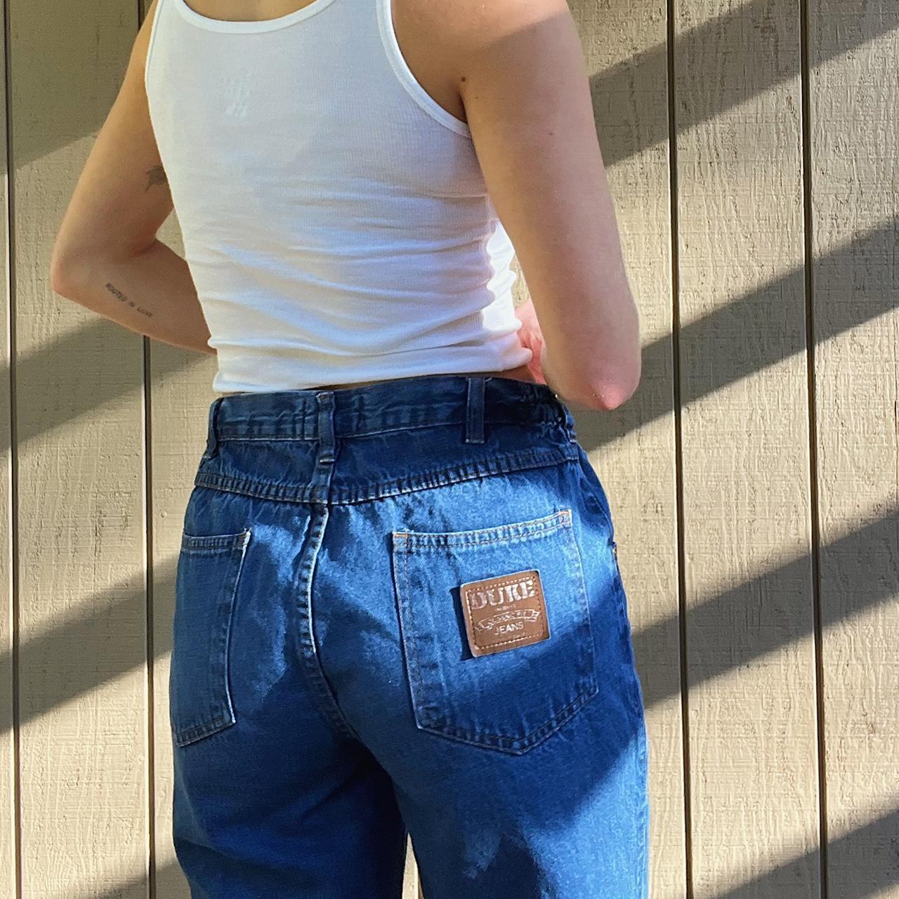 Duke Women's Blue Jeans | Depop