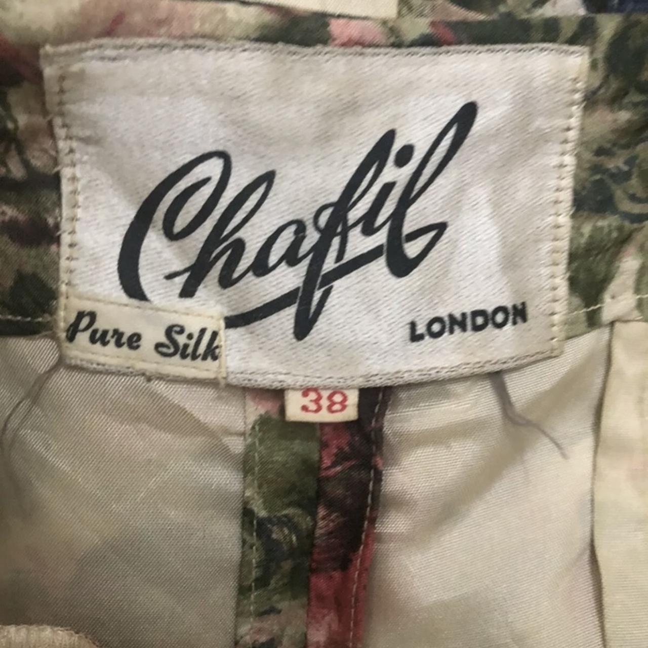 Original Vintage Chafil Pure Silk 1950s Cocktail... - Depop