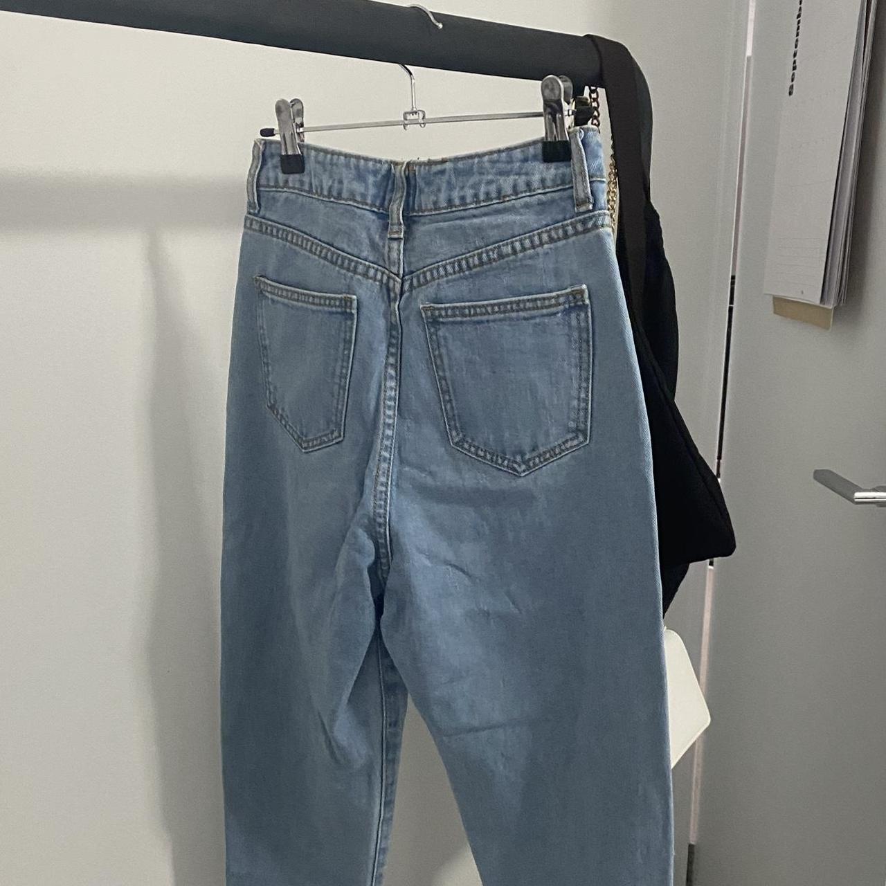 princess polly mum jean size au/uk 4 definitely can... - Depop